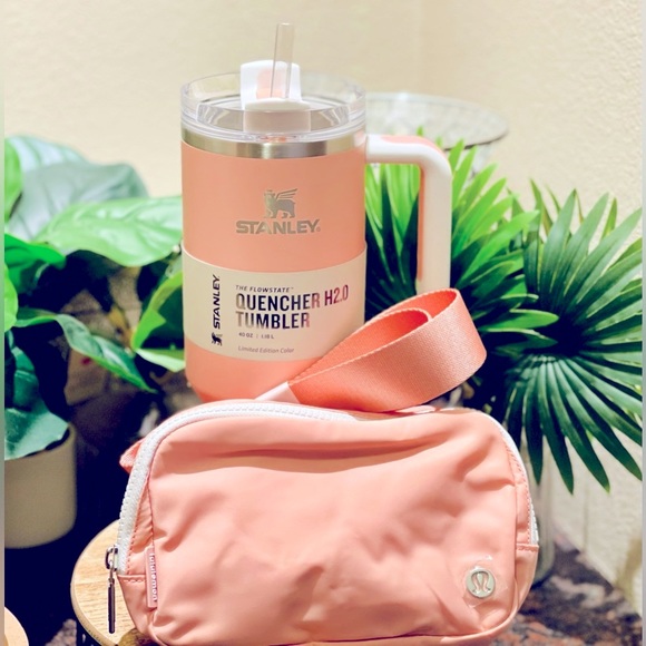Stanley | Bags | Last One Gorgeous Bundle Stanley Peach Colorblock ...